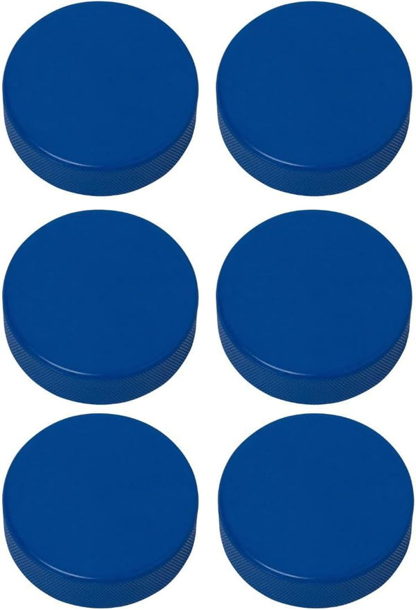 TronX Youth Mite Blue 4oz Ice Hockey Pucks - 6 Pack - HockeyTron.com