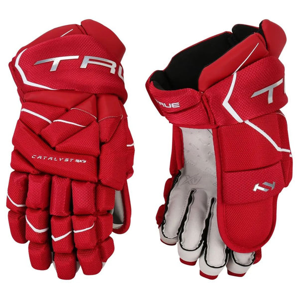 True Catalyst 9X3 Senior Hockey Gloves - HockeyTron.com