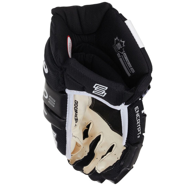 Sherwood Code Encrypt 2 Senior Hockey Gloves - HockeyTron.com
