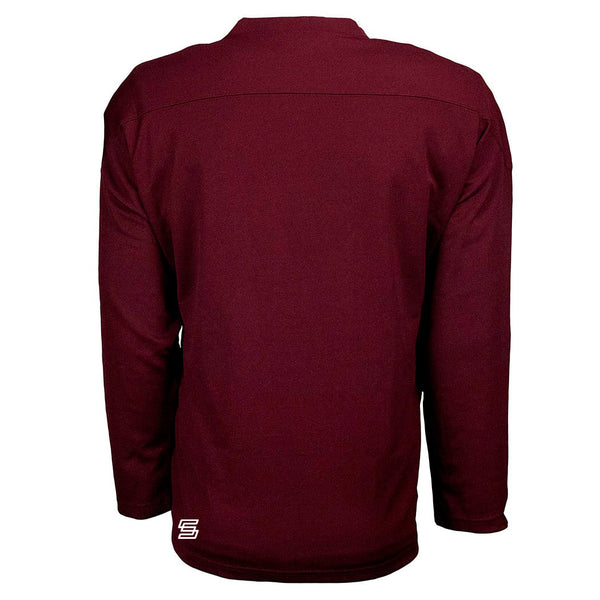 Sherwood SW100 Solid Color Practice Hockey Jerseys - Maroon ...