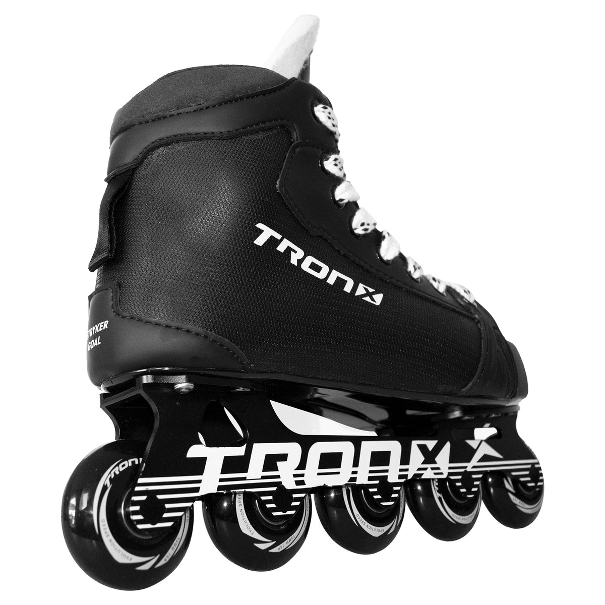 TronX Stryker Junior Roller Hockey Goalie Skates - HockeyTron.com