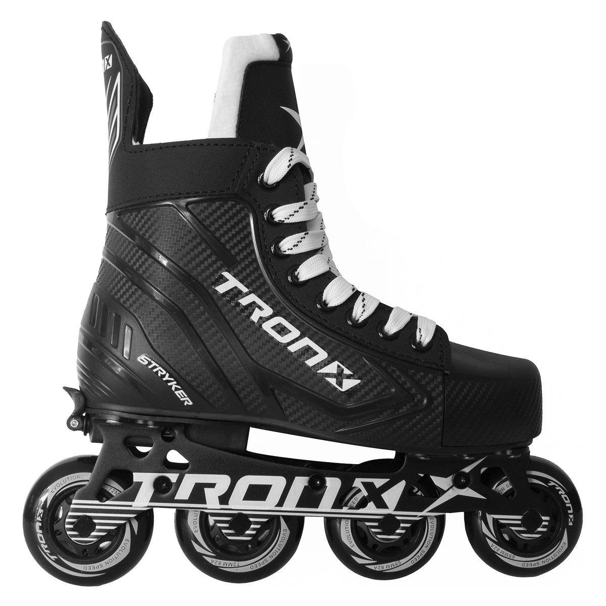 TronX Stryker Adjustable Senior Roller Hockey Skates - HockeyTron.com