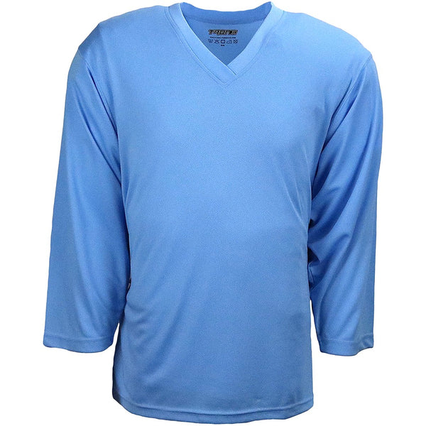 TronX DJ80 Practice Hockey Jersey - Sky Blue - Off Color - HockeyTron.com