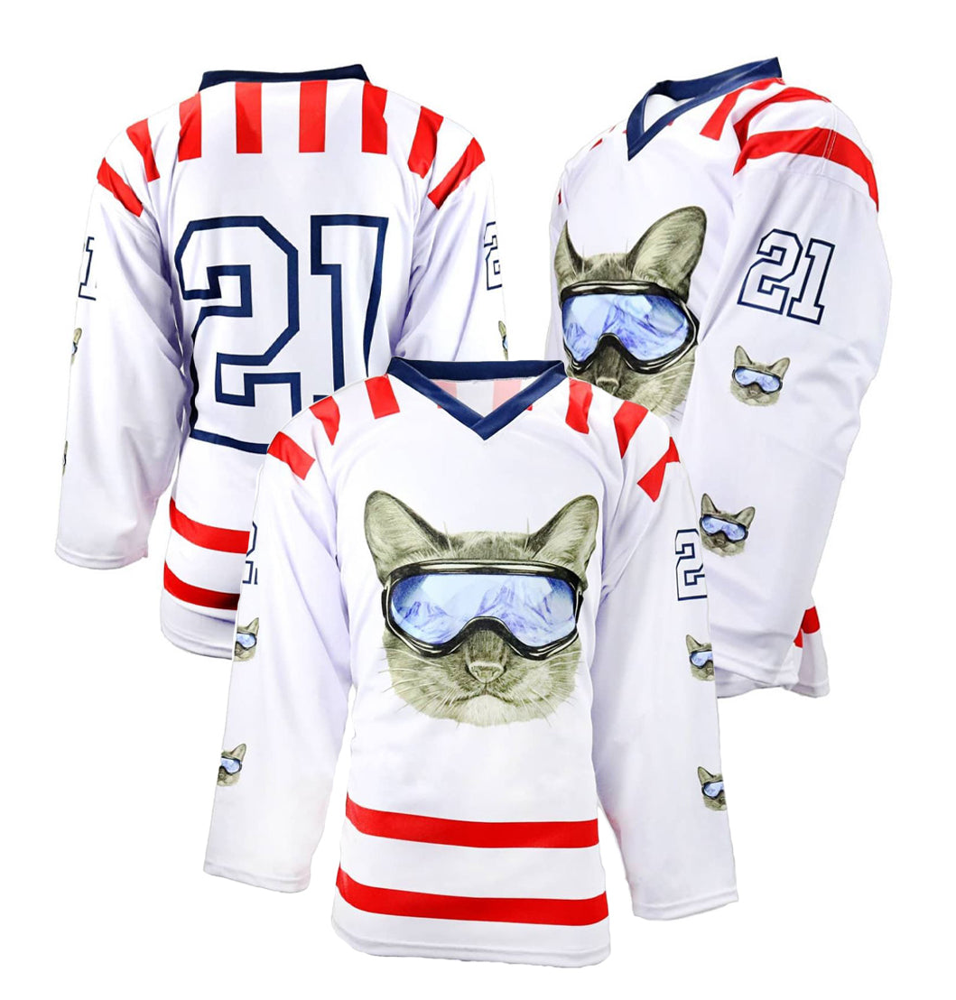 Custom Sublimated Hockey Jersey - Your Design - HockeyTron.com