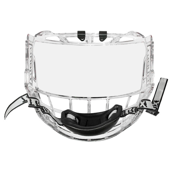 TronX S980 Clear Senior Hockey Full Face Shield Visor - HockeyTron.com