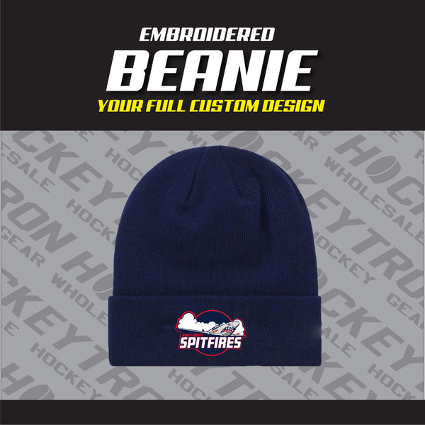 Custom Team Hockey Beanie - HockeyTron.com