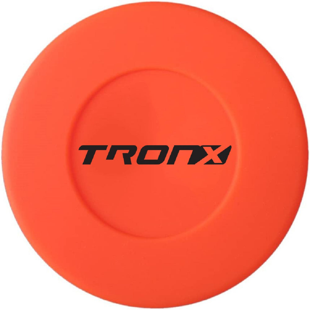 TronX White Ice Hockey Goalie Trainer Pucks - HockeyTron.com